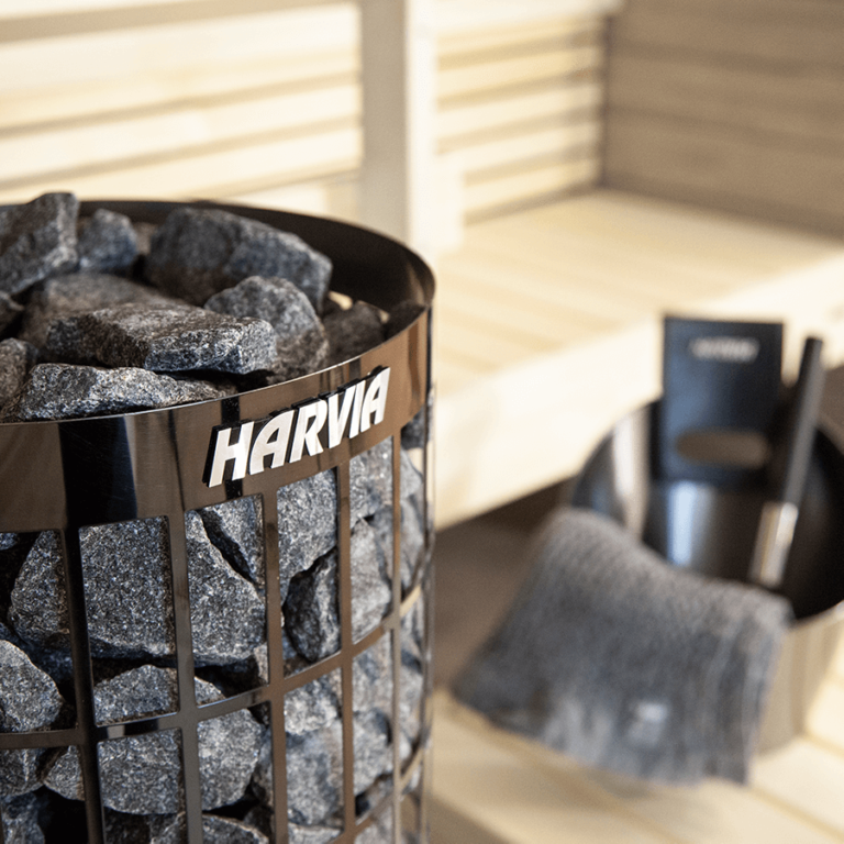 Harvia Cilindro Black Steel